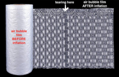 Airbag Packing - Air Cushion Film - AirPackagingMachine.com